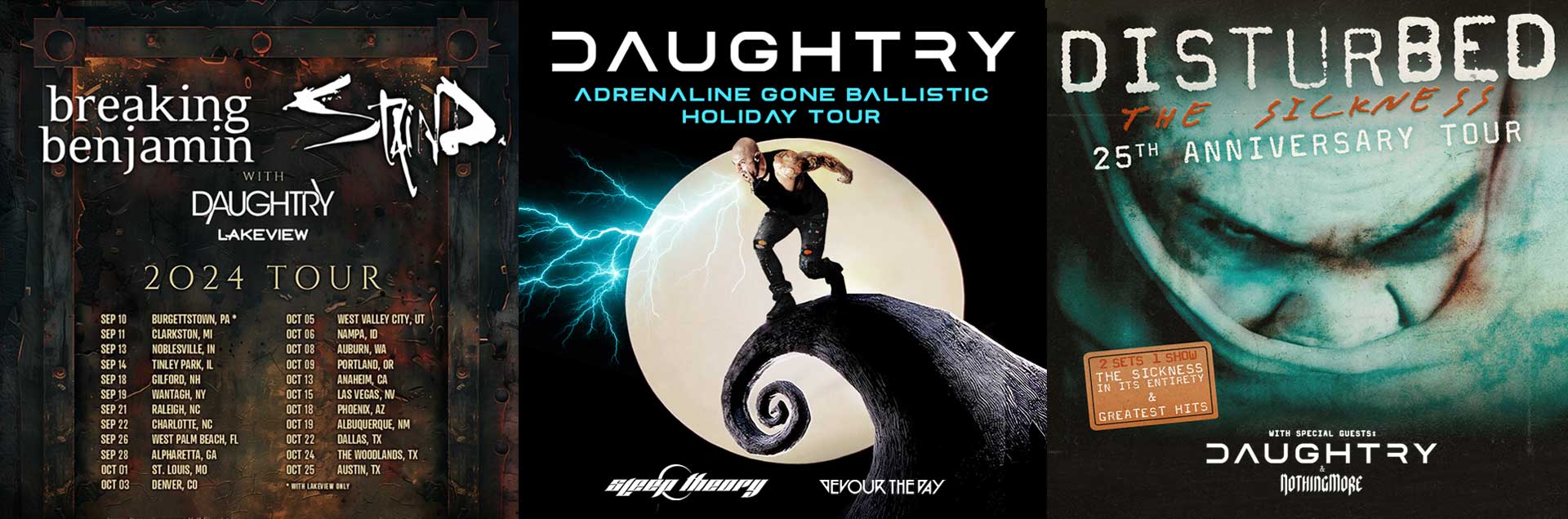 Get Tickets - Daughtry Official